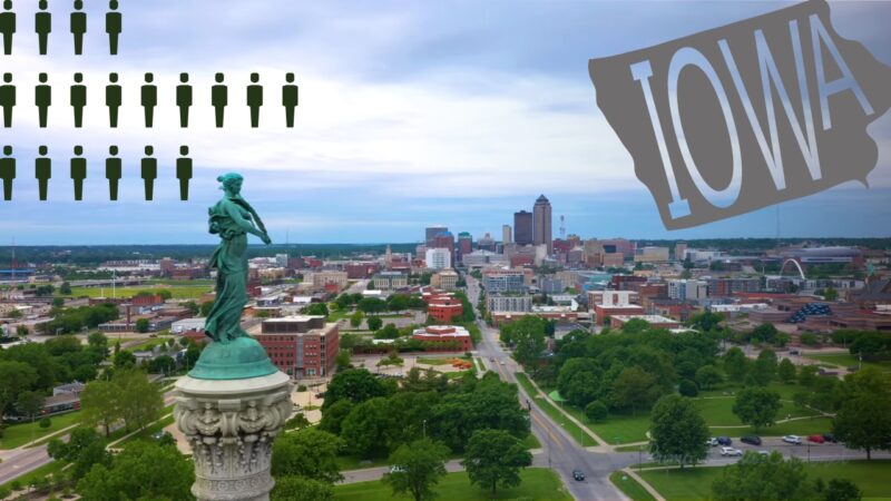 Des Moines Population in 2025: Two Sides of the Coin - Iowa Watch